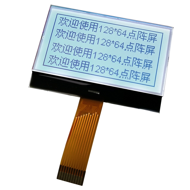 Resolution 128×64 DOT Matrix STN FSTN LCD Module Monochrome Display Screen - China LCD Display ...