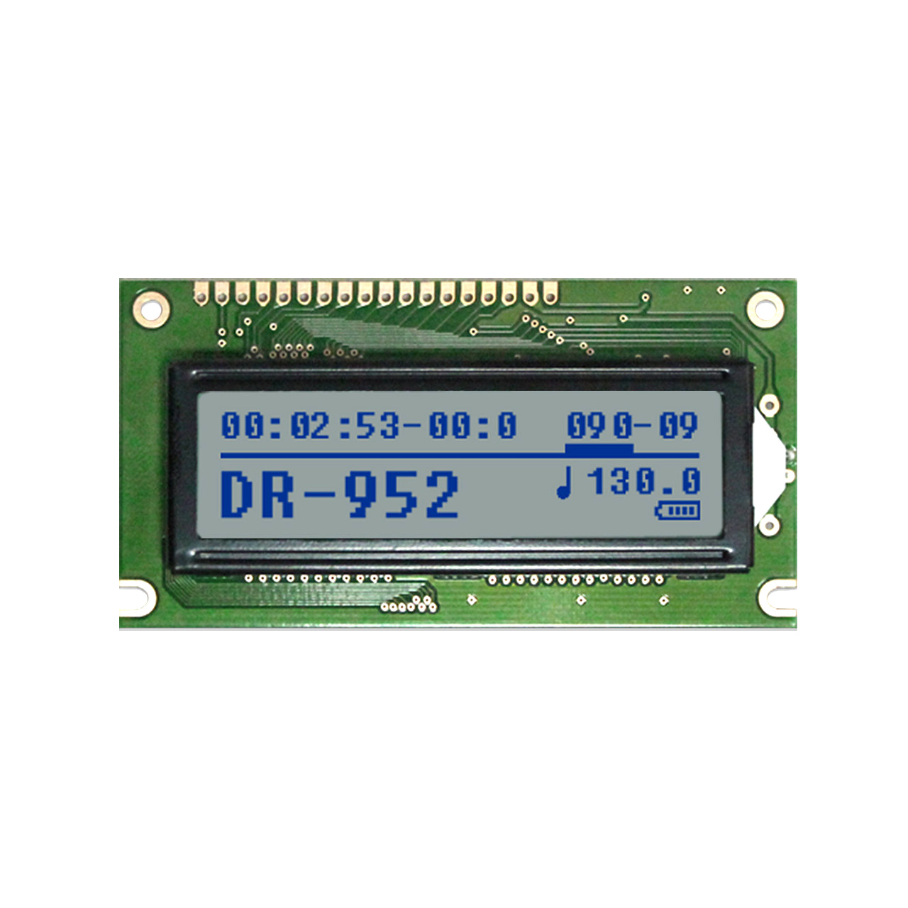 122×32 Graphic LCD Module STN Gray Display with White Side Backlight ...